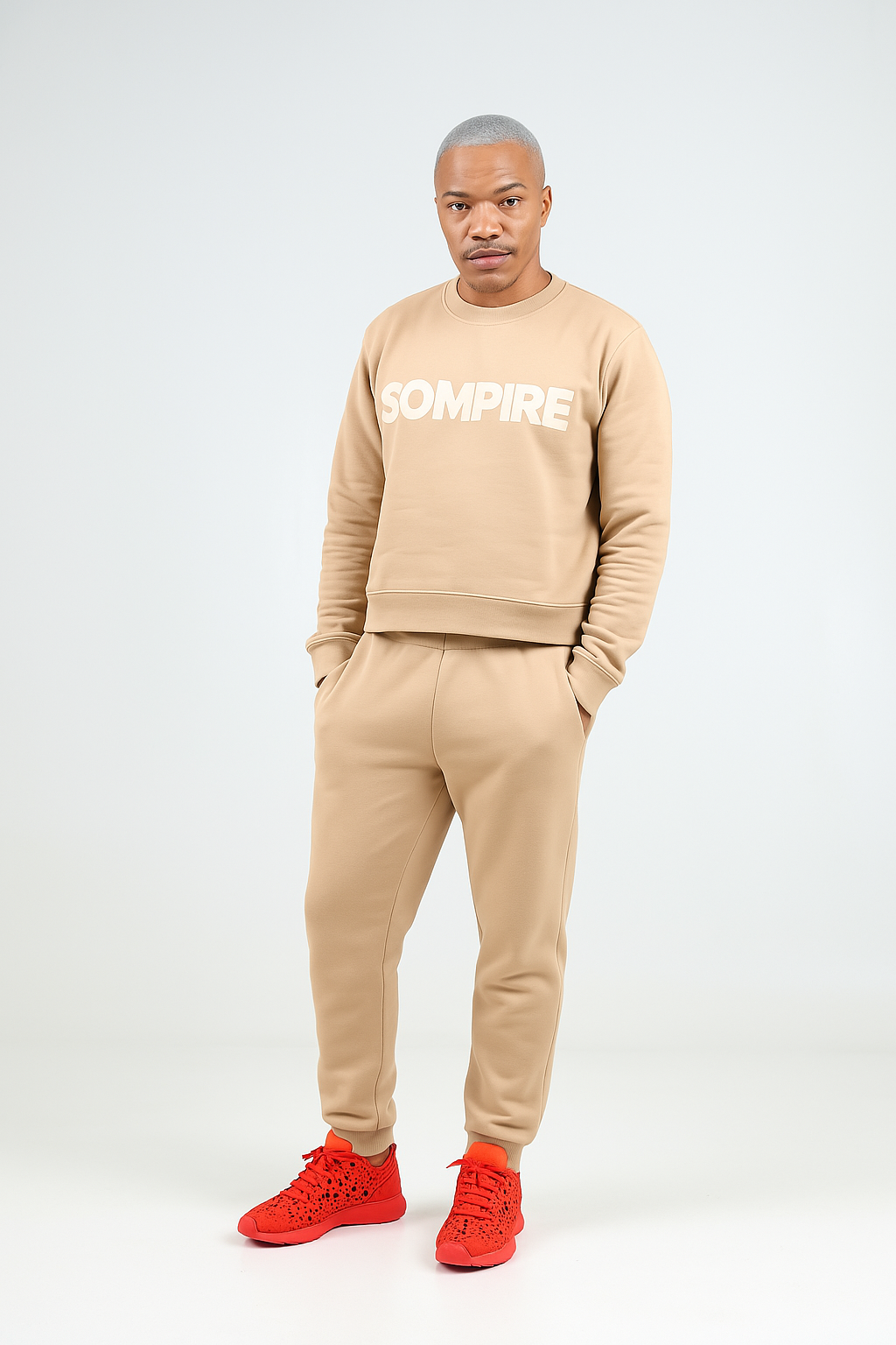 Puff Print Tracksuit – Sompire